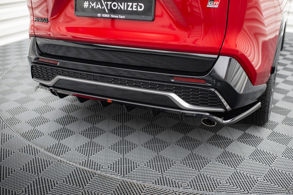 Central Rear Splitter (with vertical bars) Toyota RAV4 GR Sport Mk5 ...