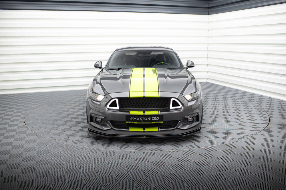 Front Splitter Ford Mustang GT Mk6 Carbon Look | Our Offer \ Ford ...