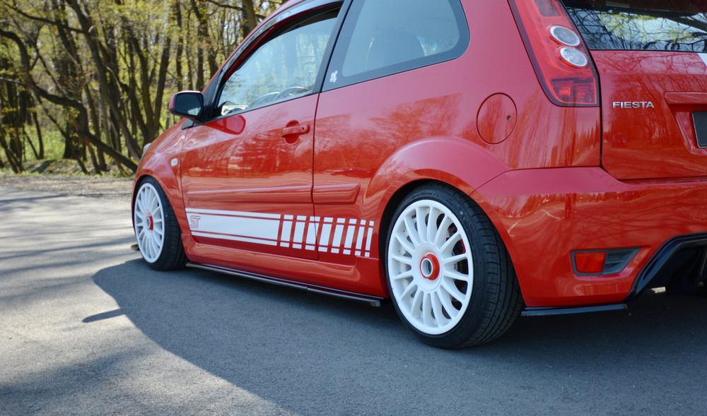 Side Skirts Diffusers Ford Fiesta ST Mk6 Textured | Our Offer \ Ford ...