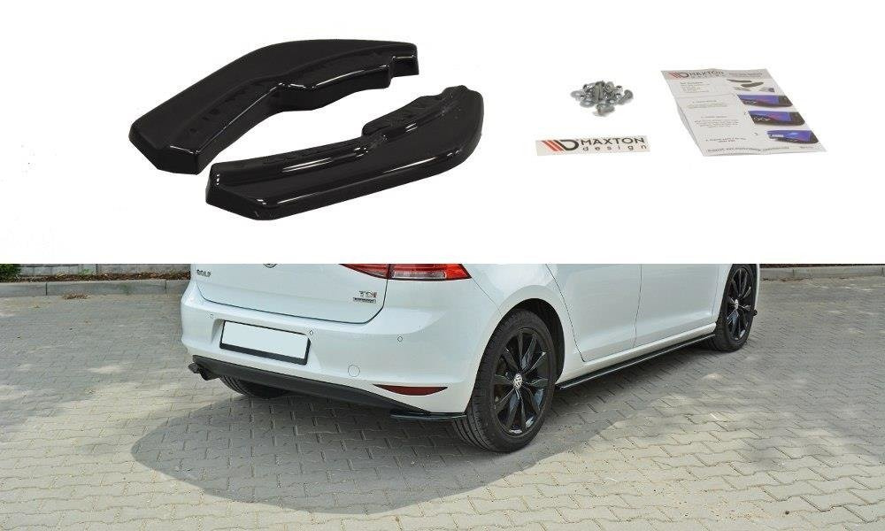 REAR SIDE SPLITTERS VW Golf Mk7 Standard Gloss Black | Our Offer ...